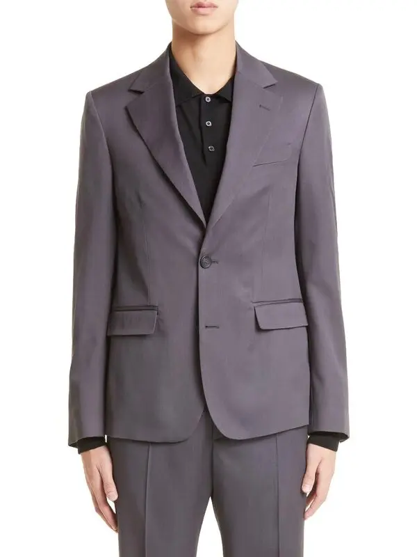 Golden Goose Journey Single-breasted Wool Sport Coat - Grey