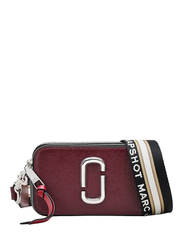 Marc Jacobs Snapshot Crossbody Bag - Oxblood Multi
