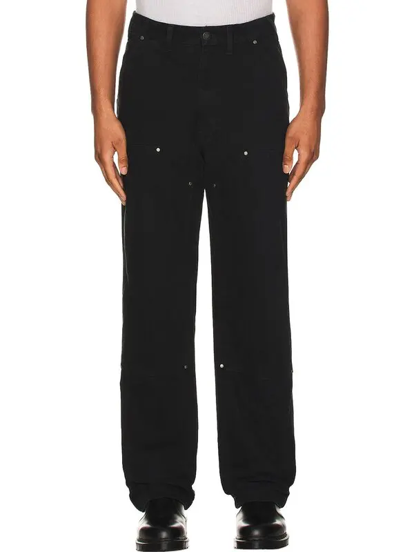 Dickies Double Front Duck Pants - Stonewashed Black
