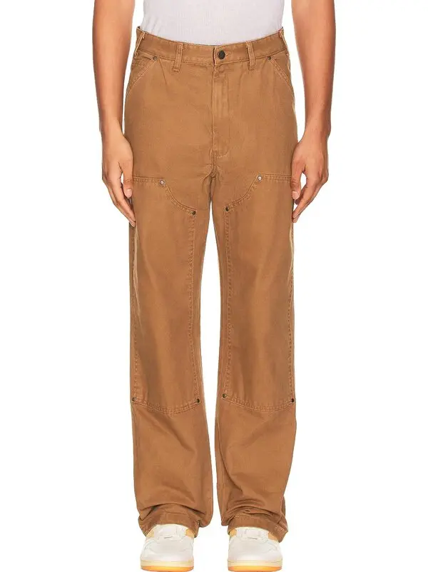 Dickies Double Front Duck Pants - Stonewashed Brown Duck