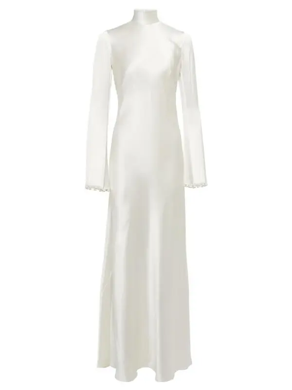 Galvan Praiano Gown - White
