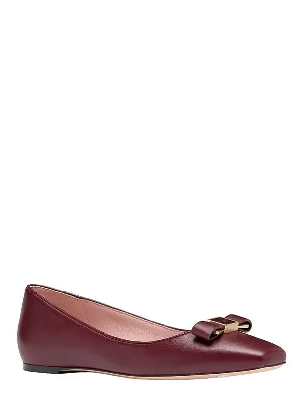 Kate Spade New York Bowdie Ballet Flats - Cordovan