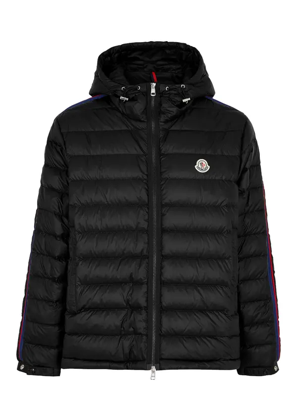 Moncler Agout Quilted Shell Jacket - Black