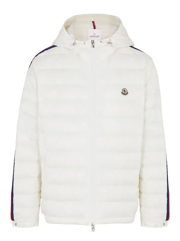 Moncler Agout Quilted Shell Jacket - Off White