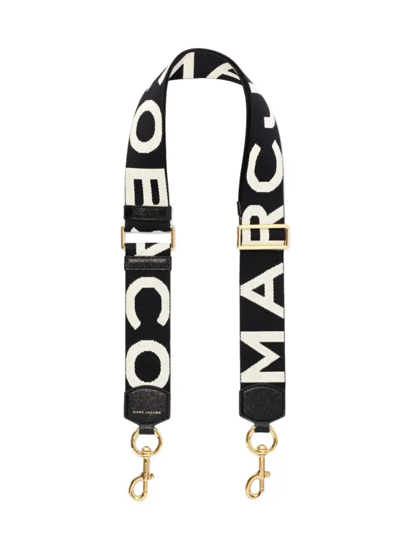 Marc Jacobs Logo-motif Strap - Black