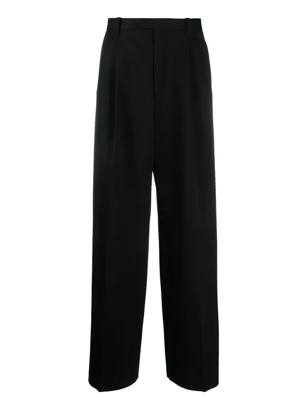 LANVIN Wide-leg Trousers - Black