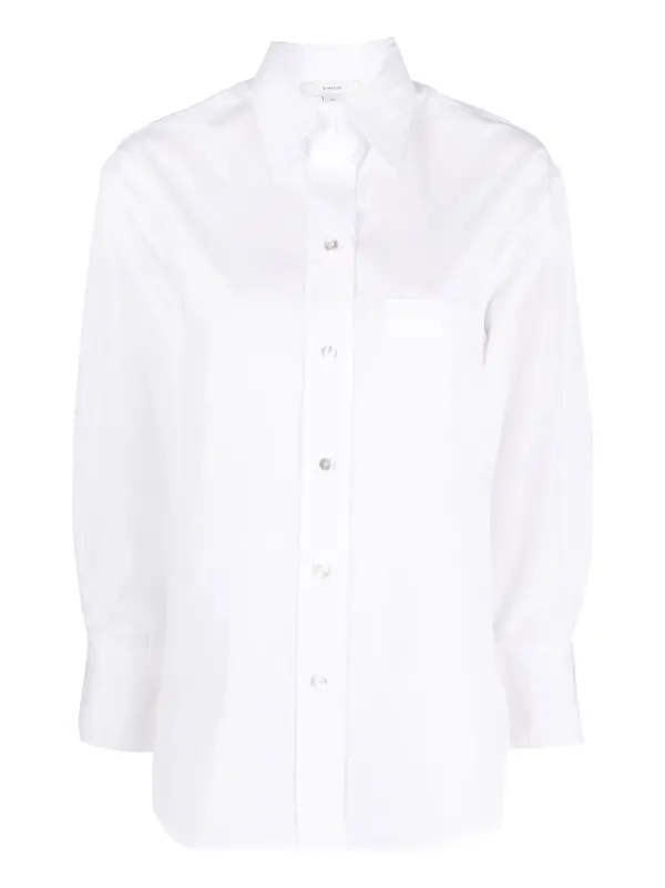 Vince Long Sleeve Shirt - White