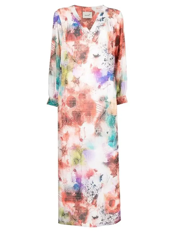 BAMBAH Gardenia Floral Maxi Dress - Multicolour