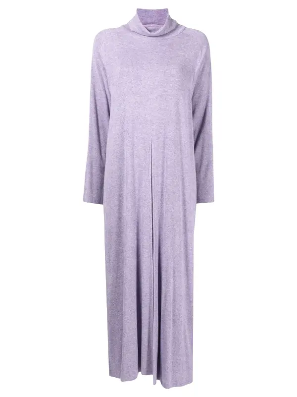 BAMBAH Aswan Knit Maxi Dress - Purple