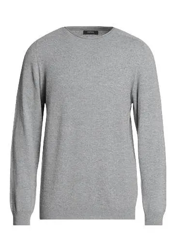 Alpha Studio Knitted Sweater - Grey