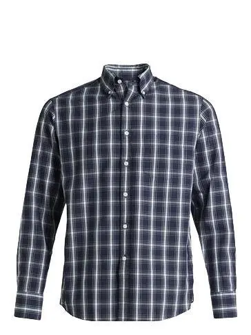Dunhill Shirt Size Cotton, Wool - Blue