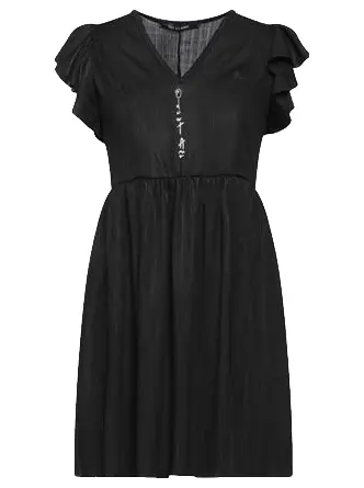 ODI ET AMO Mini Trapeze Dress - Black