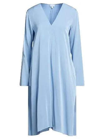 HER SHIRT HER DRESS Midi Dress - Blue