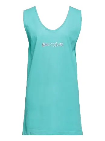 ODI ET AMO Mini T-shirt Dress With Logo - Blue