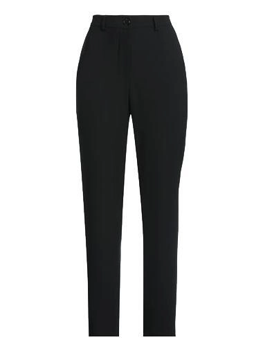SOALLURE Tapered High Waisted Pants - Black