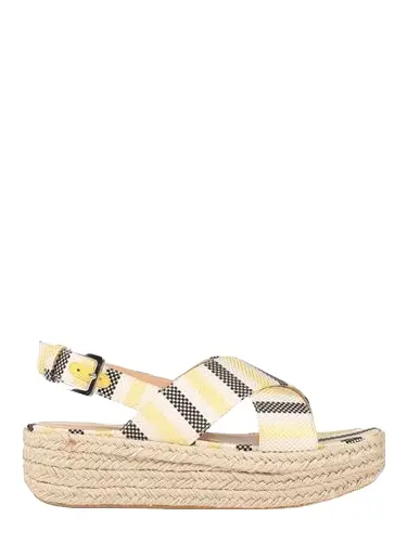 SERGIO ROSSI Espadrille Sandals - Beige