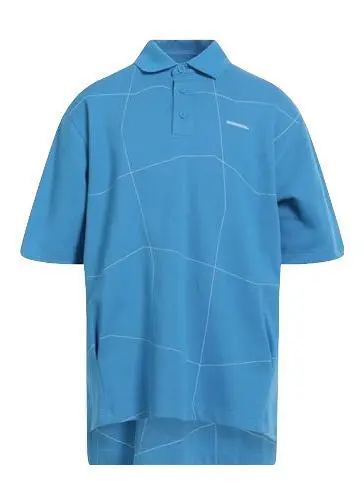ADER ERROR Polo Shirt Size Cotton, Polyester - Blue