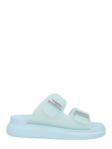 Alexander McQueen Rubber Flat Sandals - Blue