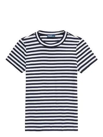 Polo Ralph Lauren Printed Cotton T-shirt - Navy