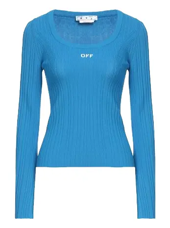 OFF-WHITE™ Knitted Sweater - Blue