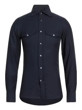Dunhill Shirt Size Lyocell, Cotton - Blue