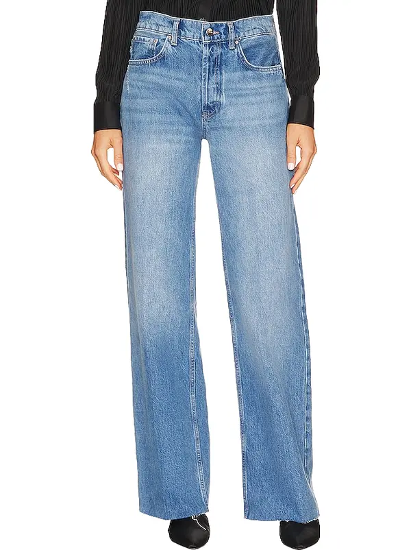 ANINE BING Hugh Jeans - Panama Blue