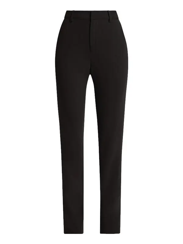 Cinq À Sept Kerry Crepe Straight-leg Pants - Black