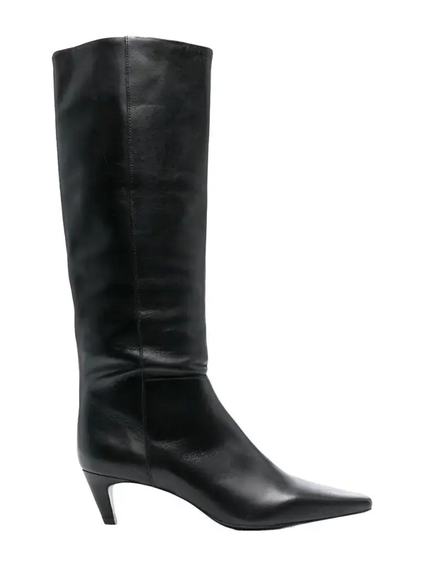 REFORMATION Remy 50mm Knee-high Boots - Black