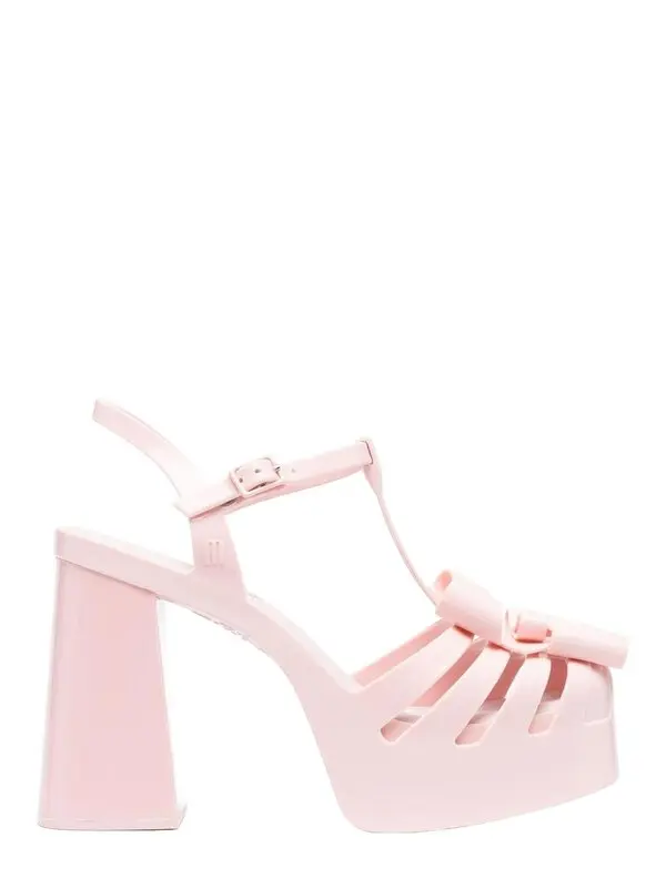 Viktor & Rolf X Melissa Bow-detail Heeled Sandals - Pink