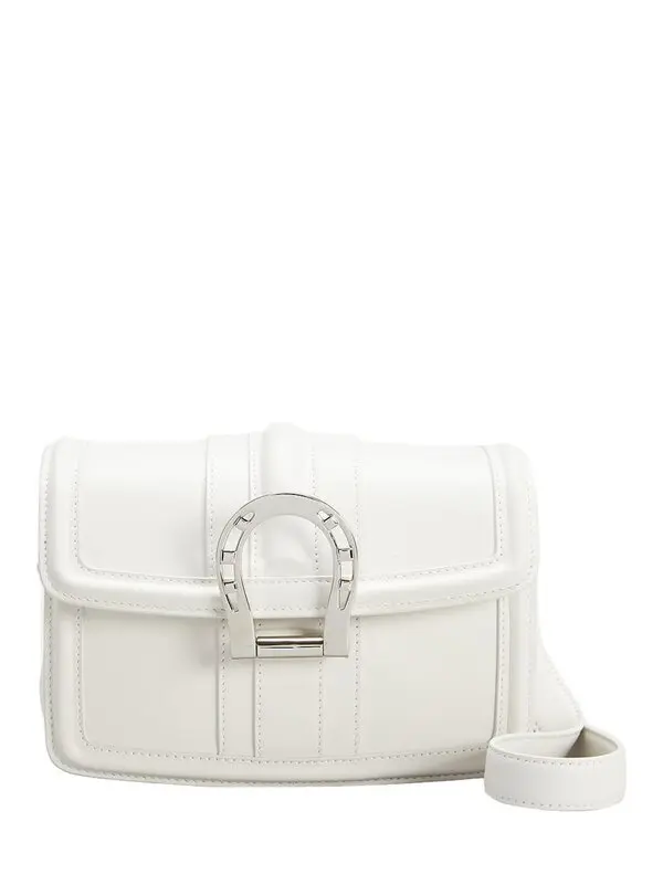 Gabriela Hearst Lucky Buckle Lambskin Shoulder Bag - Ivory