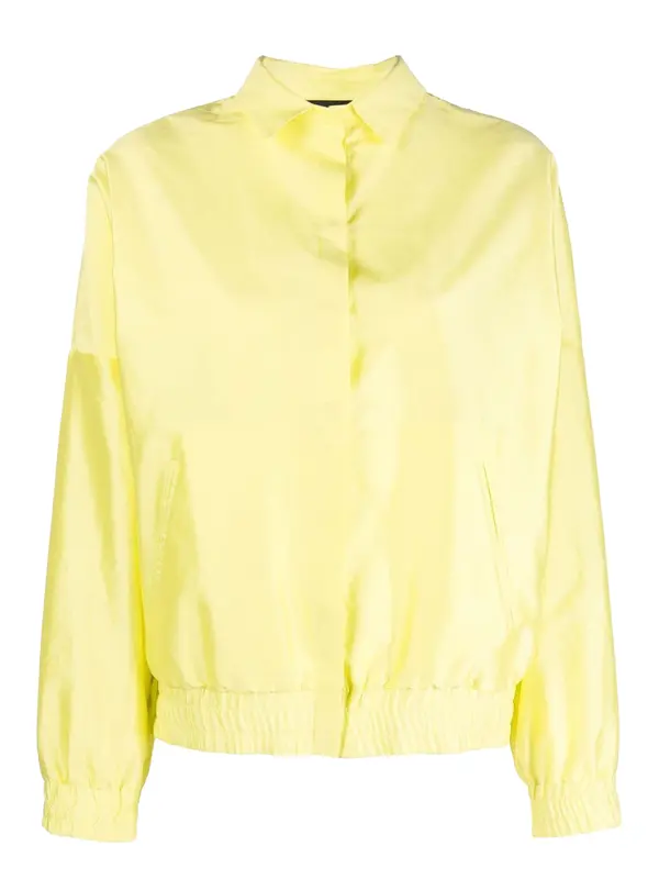 Fabiana Filippi Satin Jacket - Yellow