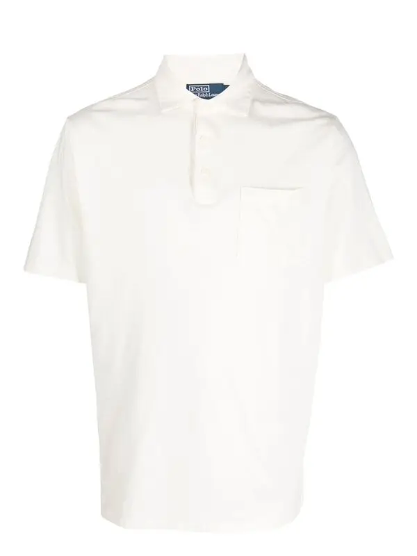Polo Ralph Lauren Patch-pocket Polo Shirt - Neutrals