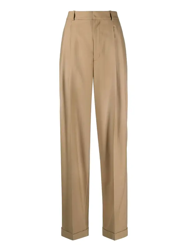 Polo Ralph Lauren Stretch-wool Trousers - Brown