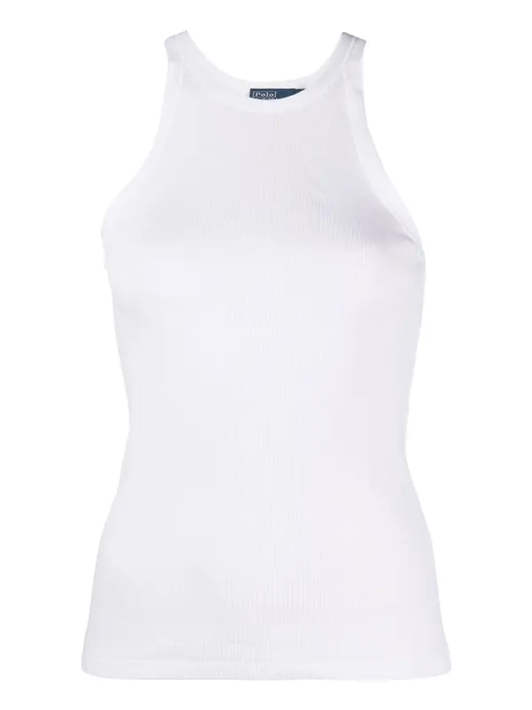 Polo Ralph Lauren Ribbed Tank Top - White