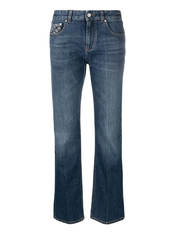 Stella McCartney Straight-leg Denim Jeans - Blue