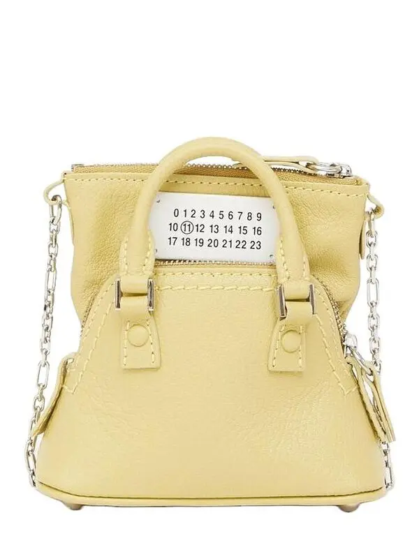MAISON MARGIELA 5ac Classique Baby Top-handle Bag - Yellow