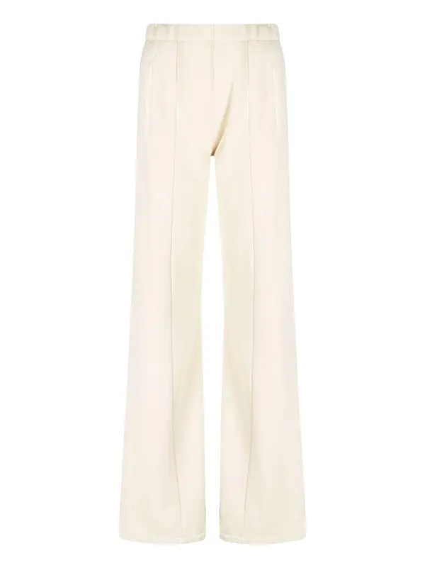 Amiri Flared-leg Jersey Trousers - Neutrals
