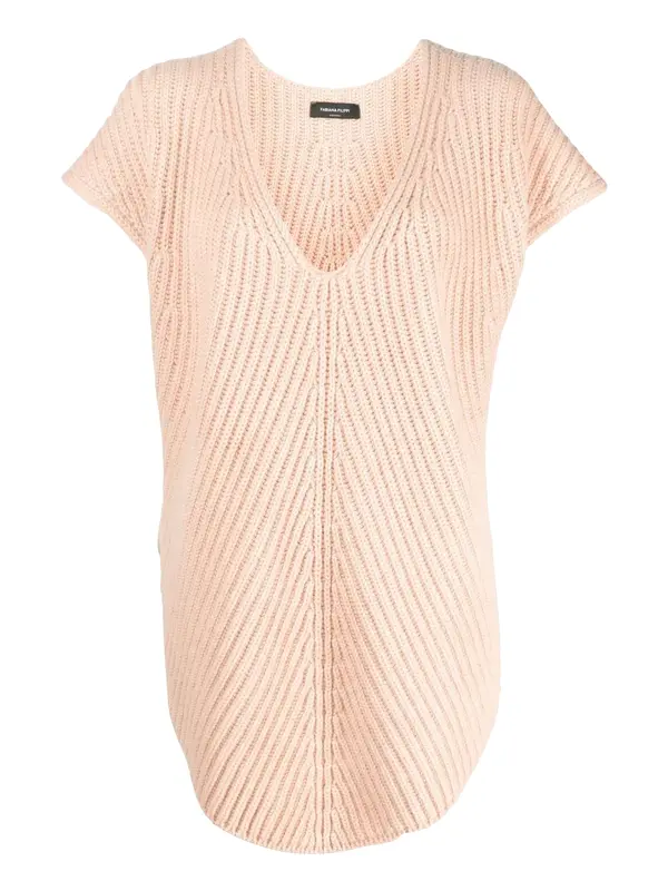 Fabiana Filippi Cashmere Knitted Top - Pink