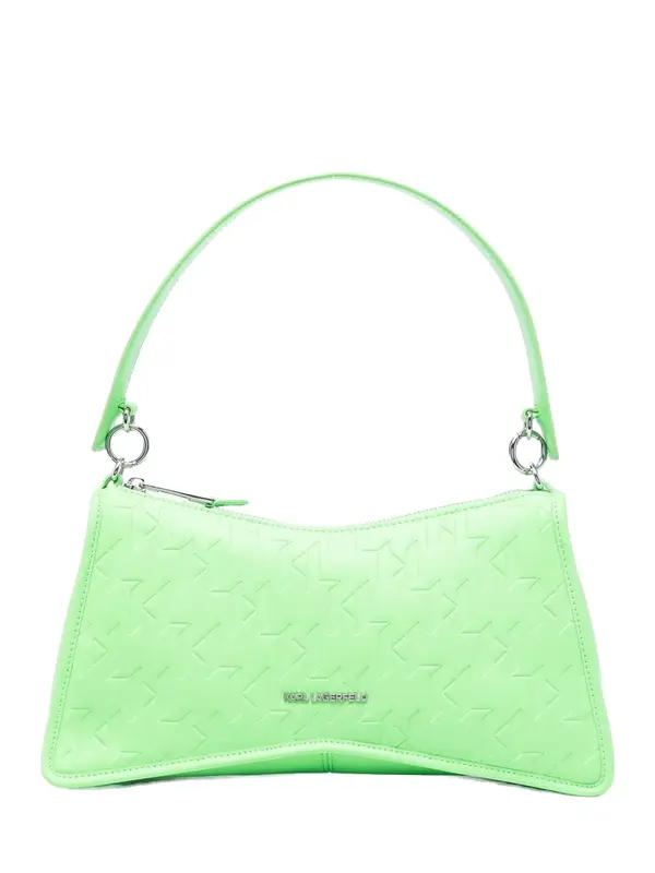 Karl Lagerfeld K/seven Monogram Shoulder Bag - Green