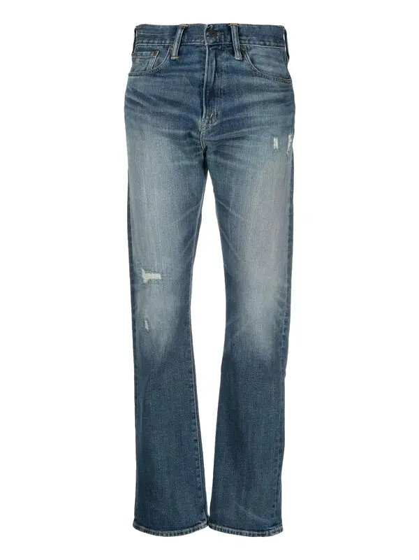 Ralph Lauren Stonewash Bootcut Jeans - Blue