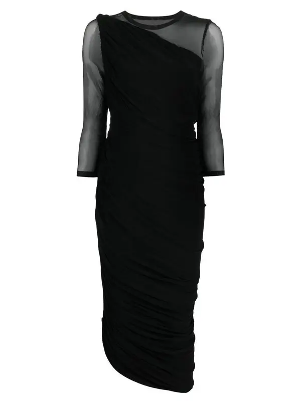 Norma Kamali One-shoulder Dress - Black