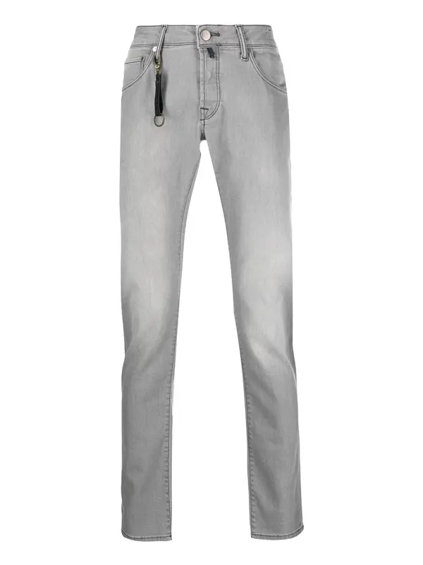 Incotex Straight-leg Jeans - Grey