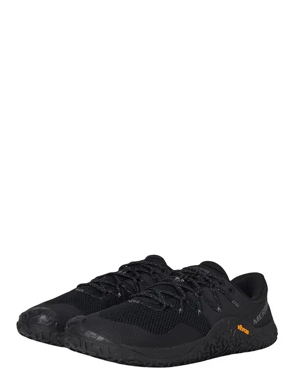 Merrell Trail Glove 7 Athletic Lace-up Shoes - Black