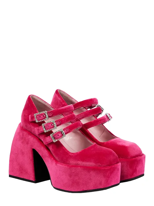 NODALETO Bulla Marietta Platform Pumps - Pink