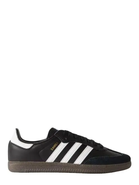 Adidas Samba Og Leather Sneakers - Black