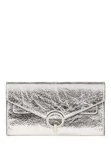 Sandro Yza Pocket Clutch - Silver