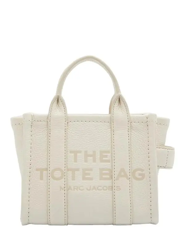 Marc Jacobs The Leather Tote Bag - Silver