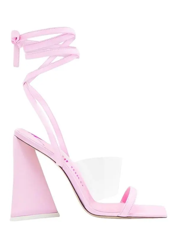 Attico Isa 115mm Sandal - Sugar Pink