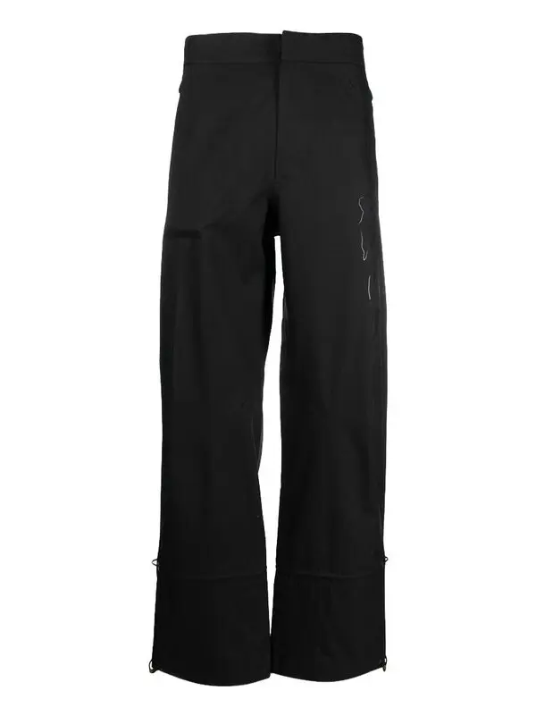 Zegna 3-layer Soft Shell Trousers - Black