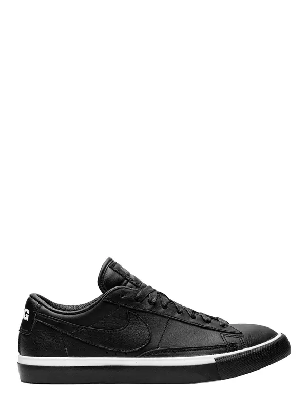 Nike X Comme Des Garçons Blazer Low Sneakers - Black